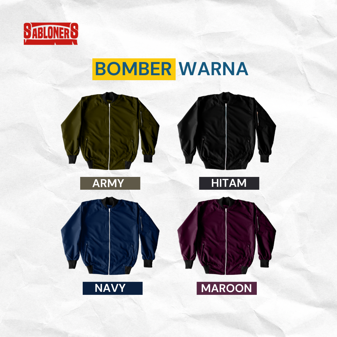 Jaket Bomber - SABLONERS.ID